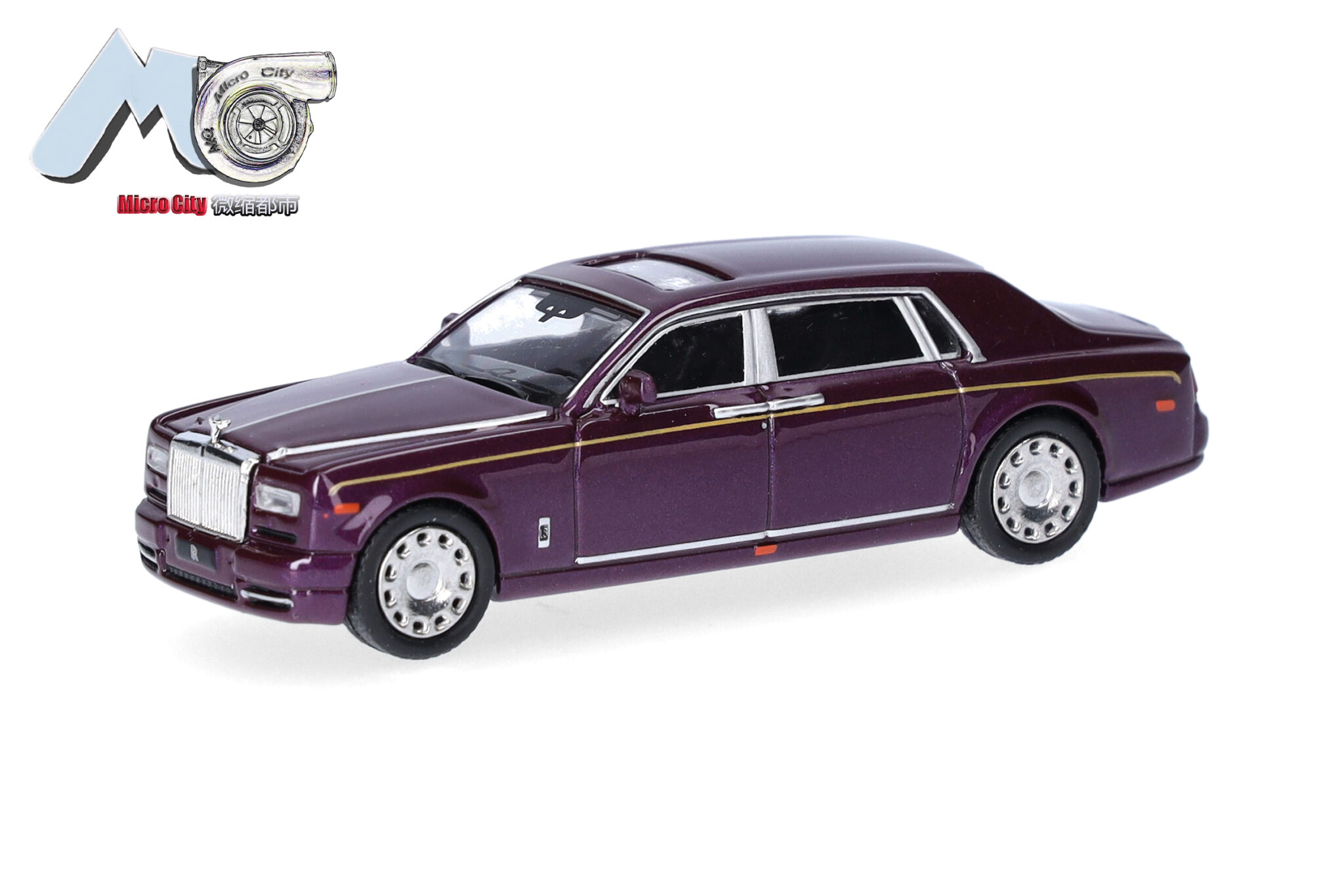 Herpa / MicroCity87: Rolls-Royce Phantom, purple – ModellCarService
